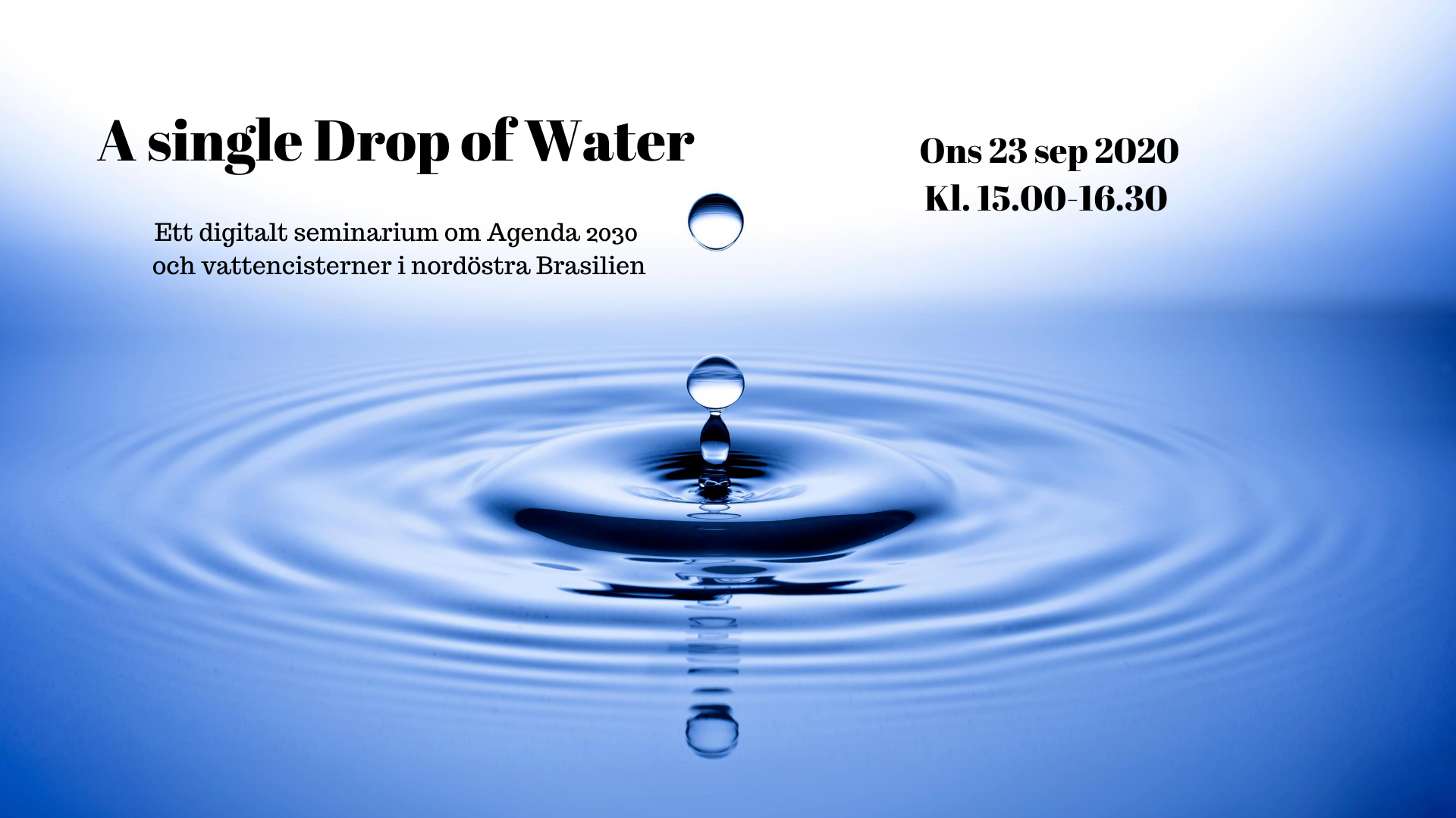 A single Drop of Water – Stenungsund, Tjörn och Orust FN-förening