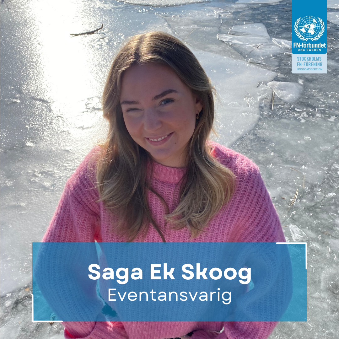 EVENT: SARA EK SKOOG – Välkommen till Stockholms FN-förening!