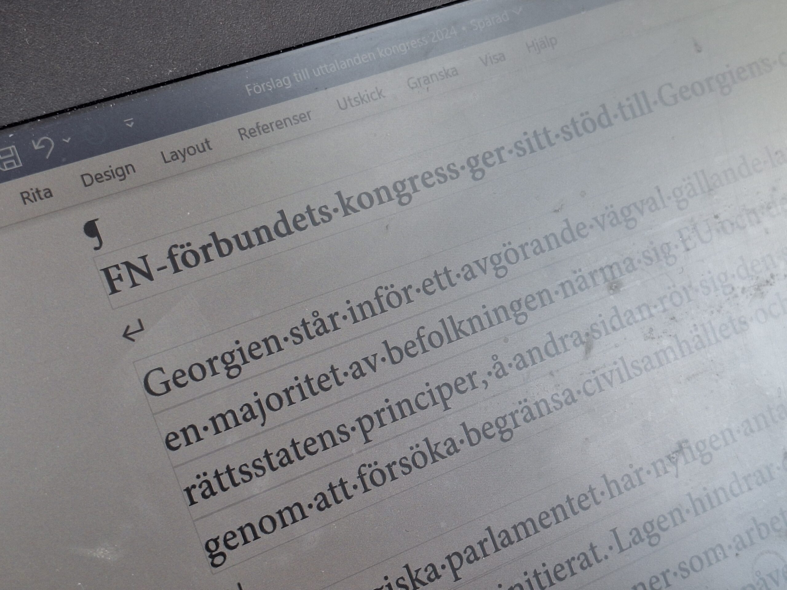 Uttalanden vid FN-förbundets kongress 2024 - Svenska FN-förbundet